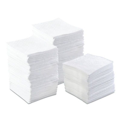 Oil-Only Sorbent Pad, Light-Weight, Absorbs 17 gal, 15 in x 17 in ...