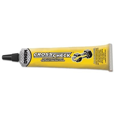 Cross Check™ Torque Seal® Tamper-Proof Indicator Paste, 1 oz, Tube, Ye ...