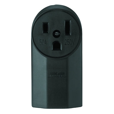 Plug and Receptacle, 2-Pole, 3-Wire, Grounding Receptacle, NEMA 6-50R ...