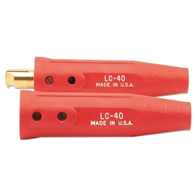 Cable Connector, Single Oval Point Screw, Male/Female, 1/0 to 2/0 AWG ...