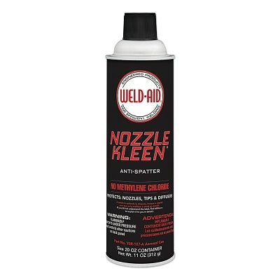 NOZZLE-KLEEN® York 107A Anti-Spatter, 20 oz Aerosol Can, 11 oz, Colorl ...