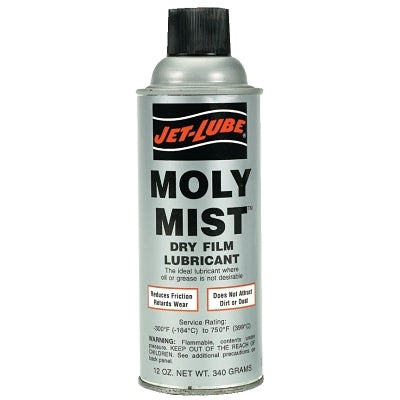 Moly-Mist Dry Film Lubricant, 12 oz Aerosol Can – Block 4 Direct