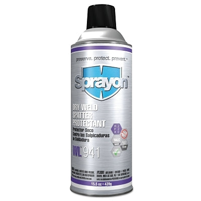 Dry Weld Spatter Protectants, 15.5 oz Aerosol Can, Powder Spray, White ...
