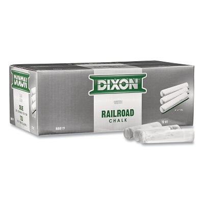 Railroad Chalk, 4 in, White – Block 4 Direct