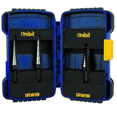 Unibit® Step Drill Set, 3-Pc, HSS #1/#2/#3 – Block 4 Direct
